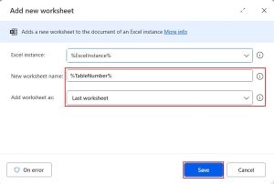 Extract Tables from a PDF using Power Automate Desktop