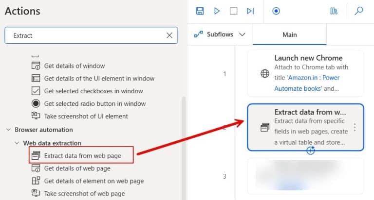 Extract Data From a Web Page to Excel Using Power Automate Desktop