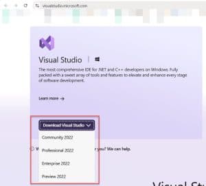 Visual Studio 2022 Community Edition Download Tutorial - Enjoy SharePoint