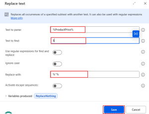 How to Find and Replace Text in Power Automate Desktop? - Enjoy SharePoint