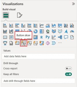 Add and Customize Button Slicer in Power BI