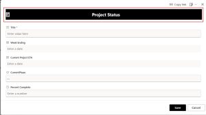 Customize Modern SharePoint List Form Using JSON Formatting
