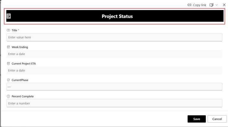 Customize Modern SharePoint List Form Using JSON Formatting