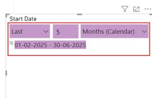 How to Create Date Range Slicer in Power BI