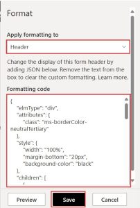 Customize Modern SharePoint List Form Using JSON Formatting