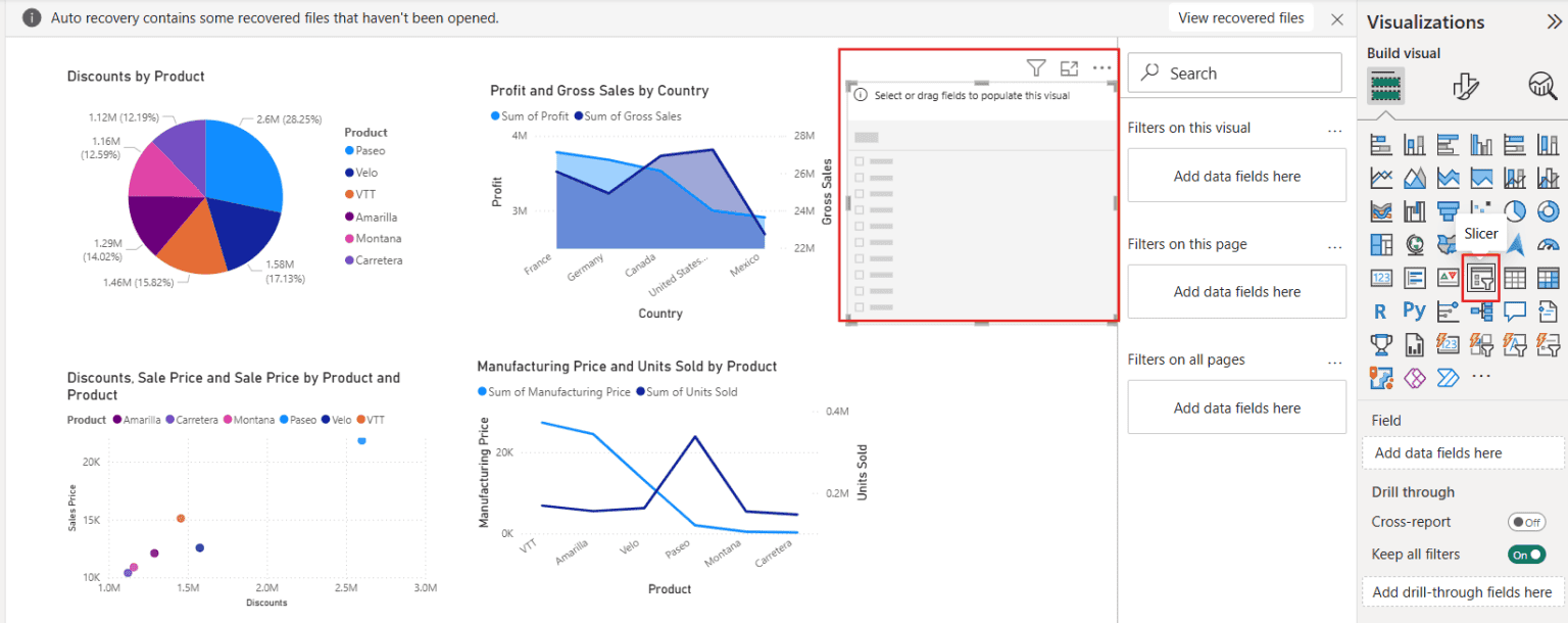Slicers in Power BI Report - Enjoy SharePoint
