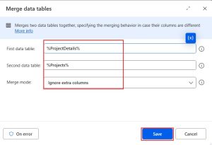 Power Automate Desktop Concatenate Strings
