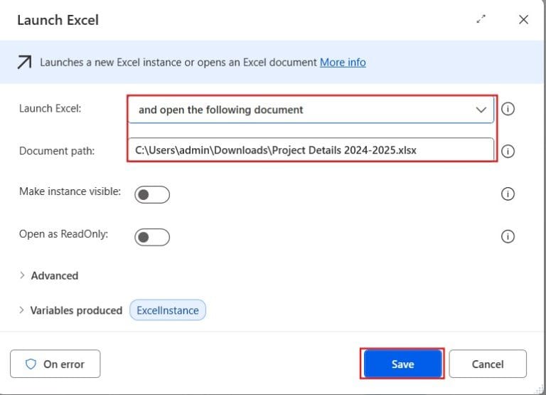 Power Automate Desktop Concatenate Strings