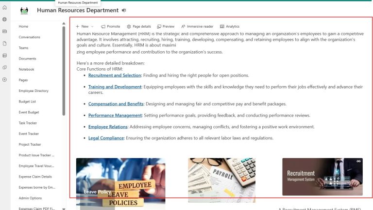 Create Page Templates in SharePoint Online