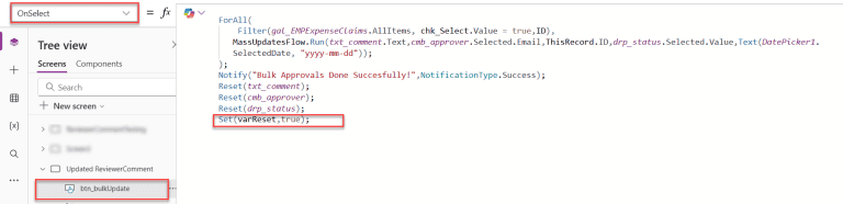Power Apps Error Fix: Reset Function Only Works with Controls