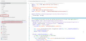 SPFx Application Customizer Example