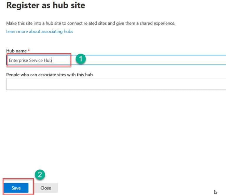 Create a Hub Site in SharePoint Online - Enjoy SharePoint
