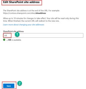 How to Change SharePoint Site URL and Name