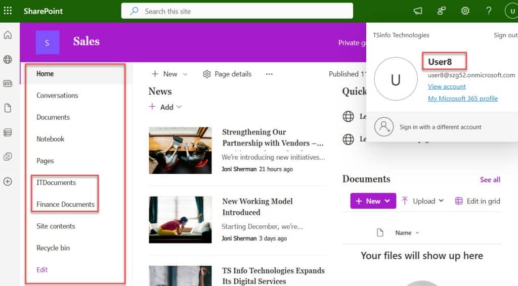 Enable Audience Targeting in SharePoint Site Left Navigation