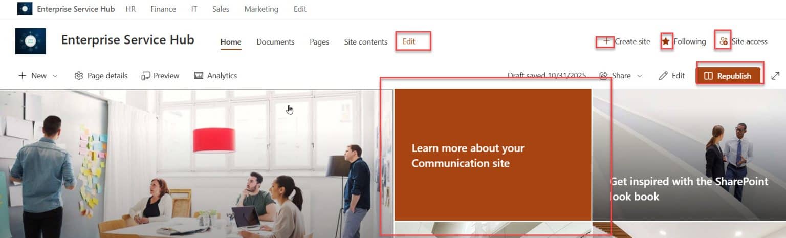 Create a Hub Site in SharePoint Online - Enjoy SharePoint