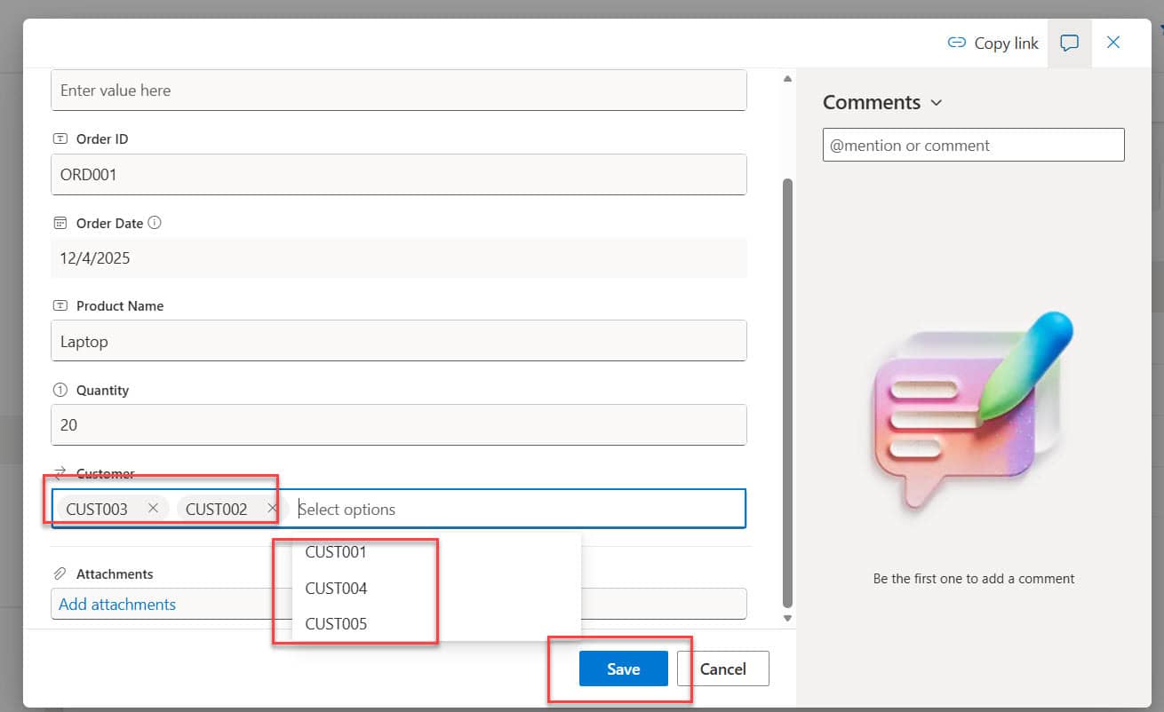 Create and Use Lookup Column in SharePoint Online List
