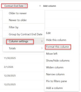 SharePoint List Conditional Formatting Based on Date