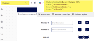 How to Create Calculator in Power Apps