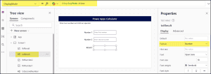 How to Create Calculator in Power Apps