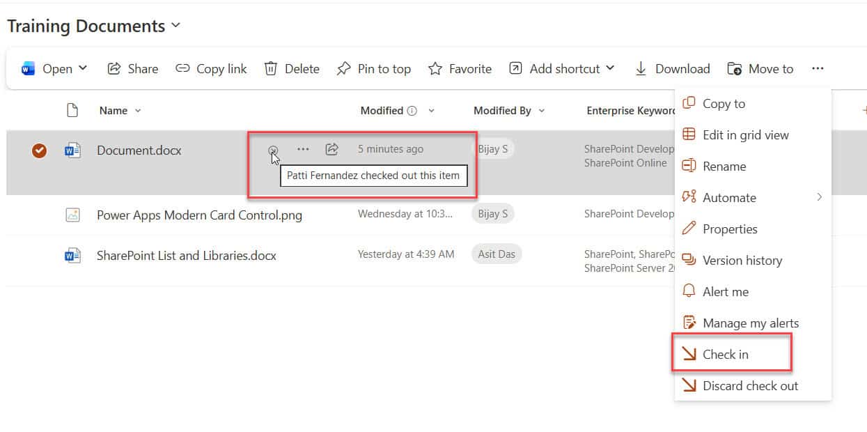How SharePoint Check In Check Out Works