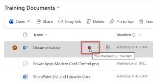 How SharePoint Check In Check Out Works