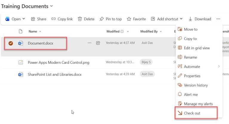 How SharePoint Check In Check Out Works