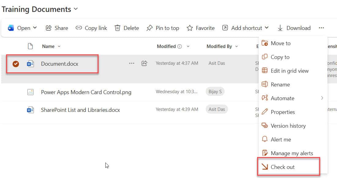 How SharePoint Check In Check Out Works