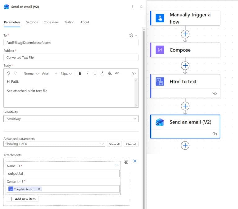 How to Convert HTML to Text in Power Automate