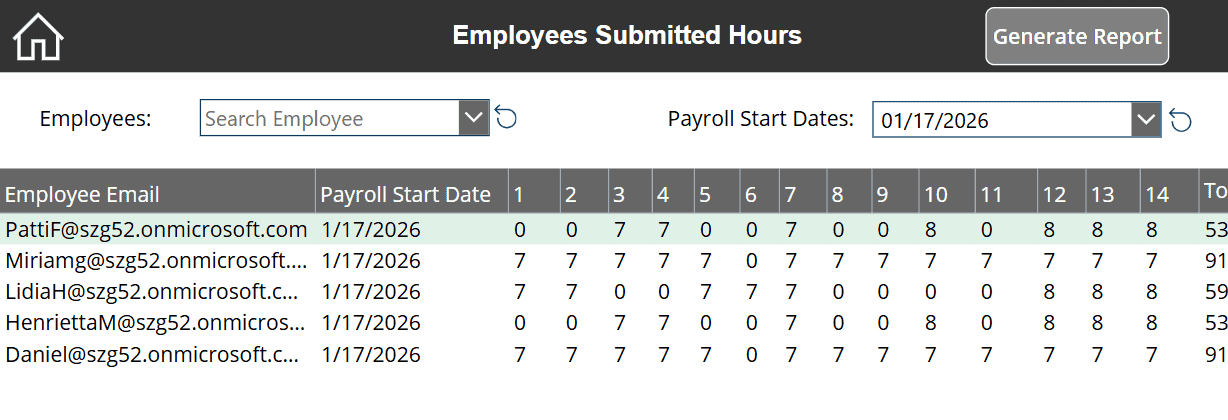 Send Table Reports From Power Apps to Email Using Power Automate