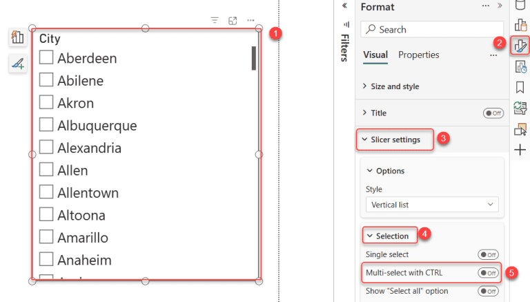Enable Multiple Selections in Power BI Slicer [Complete Guide] - Enjoy ...