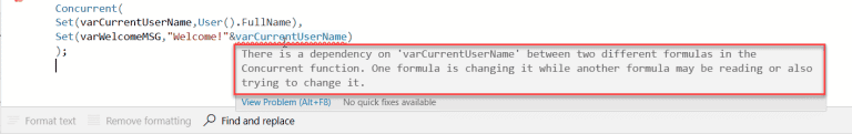 Concurrent Function in Power Apps